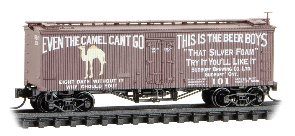 Micro-Trains N 36' Wood-Sheathed Ice Reefer - Ready to Run -- Sudbury ...