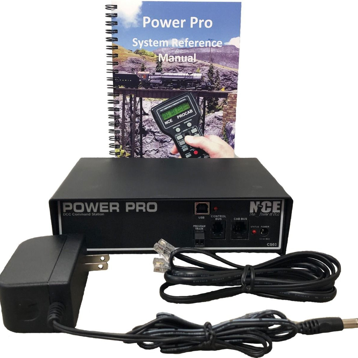 NCE 5240050 Power Pro CS03 Command Station Only -- Includes Power Supp ...