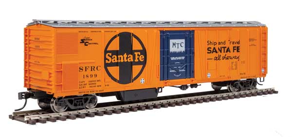 Walthers Mainline 50' MECH REEFER ATSF 1899 - 910-3752 – Hiawatha ...