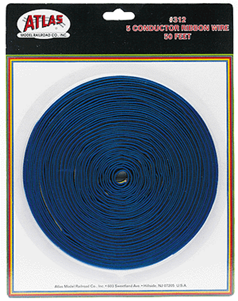 Atlas 5 Conductor Ribbon Wire 50' - ATL312 – Hiawatha Hobbies LLC