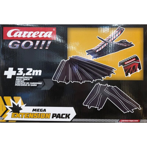 Carrera 71610 GO!!! 1/43 Extension Pack - Mega – Hiawatha Hobbies LLC