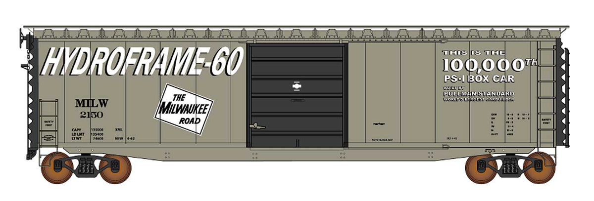 Intermountain Railway 50' PS-1 Single Door Boxcar w/Cushion Underframe ...