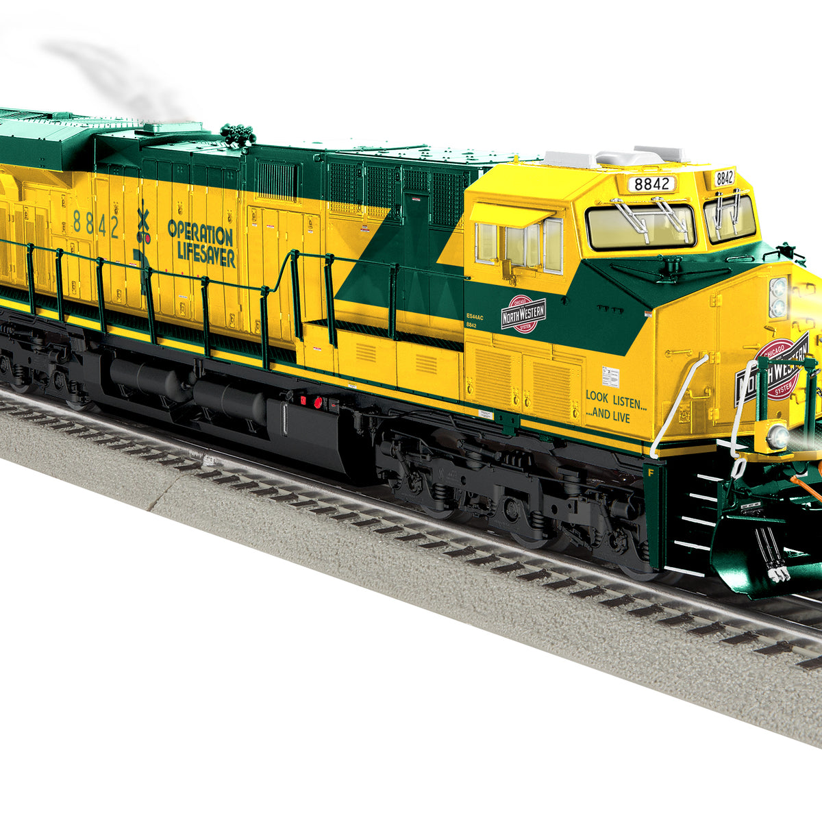 Lionel O BTO CNW ES44AC#8842 Diesel/LCS – Hiawatha Hobbies LLC