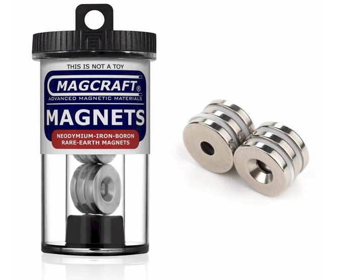 Magcraft Magnets 6 RING MAGNETS 3/4" - NSN589 – Hiawatha Hobbies LLC
