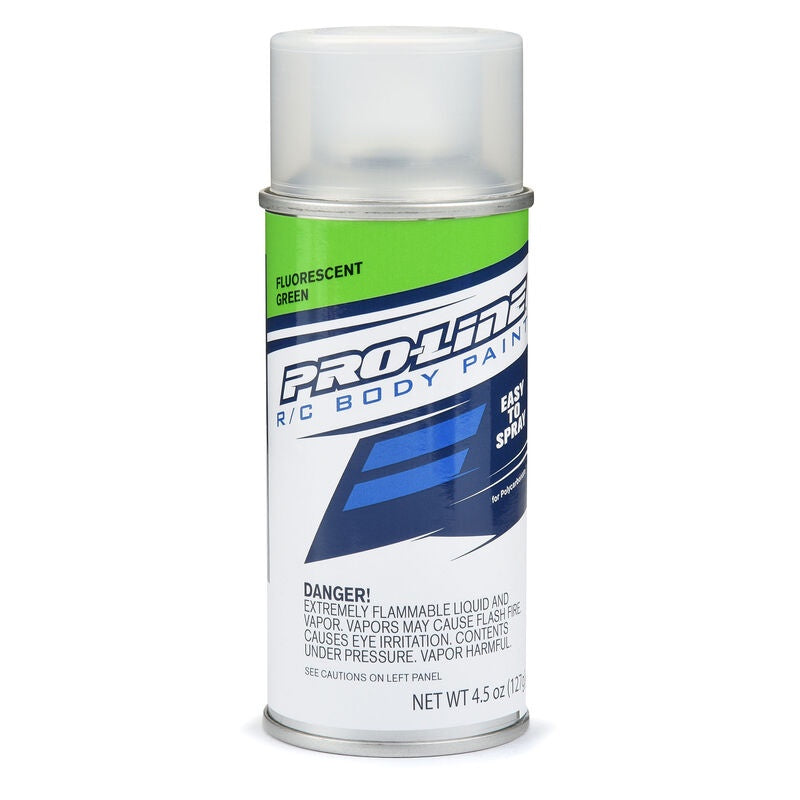 Pro-Line RC Body Spray Paint - Fluorescent Green – Hiawatha Hobbies LLC