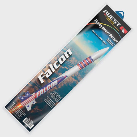 Quest Rockets - Falcon Model Rocket Kit – Hiawatha Hobbies LLC