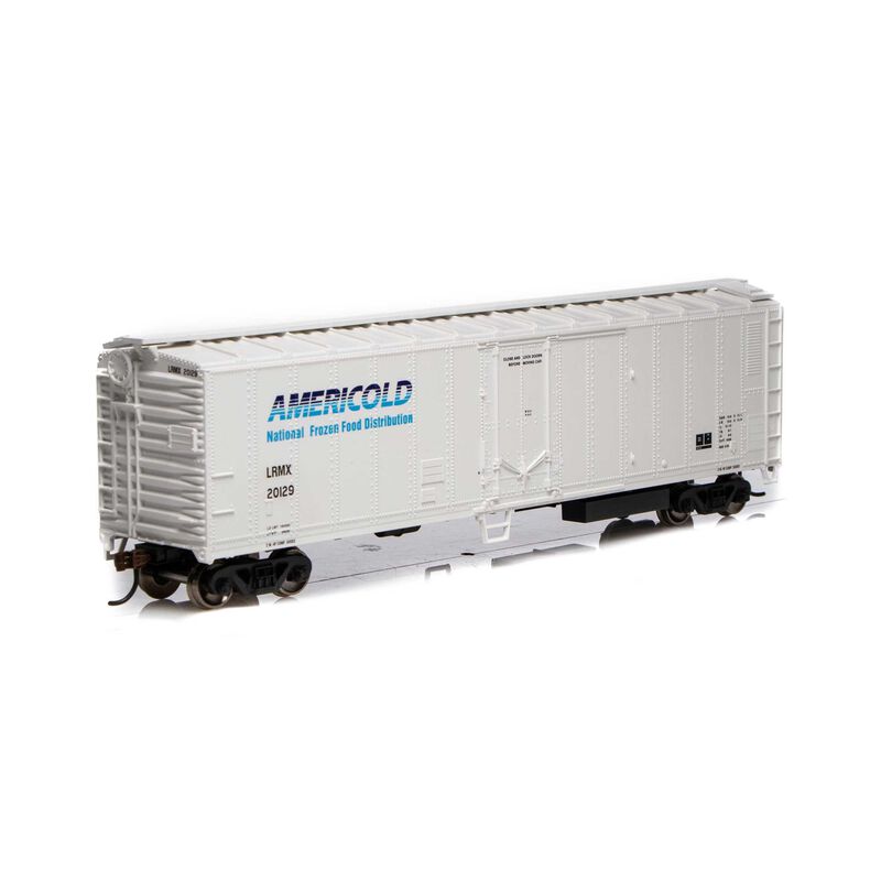 Roundhouse HO 50' SS Mechanical Reefer, Americold #20129 - RND72904 ...