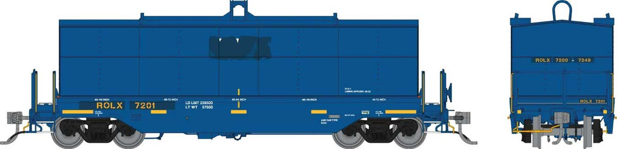 Rapido Trains HO Greenbrier Transverse Coil Car - Ready to Run -- Rail ...