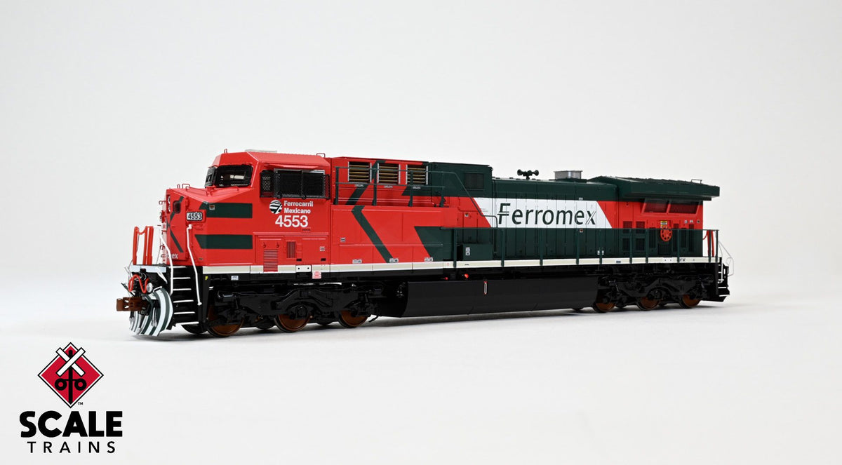 Rivet Counter HO Scale GE AC4400CW, Ferromex/Diabla / 4553 / DCC & Sou ...