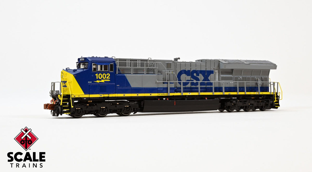 Rivet Counter HypoTypical N Scale GE ET44AH, CSX/YN2 / 1002 / DC/DCC R ...