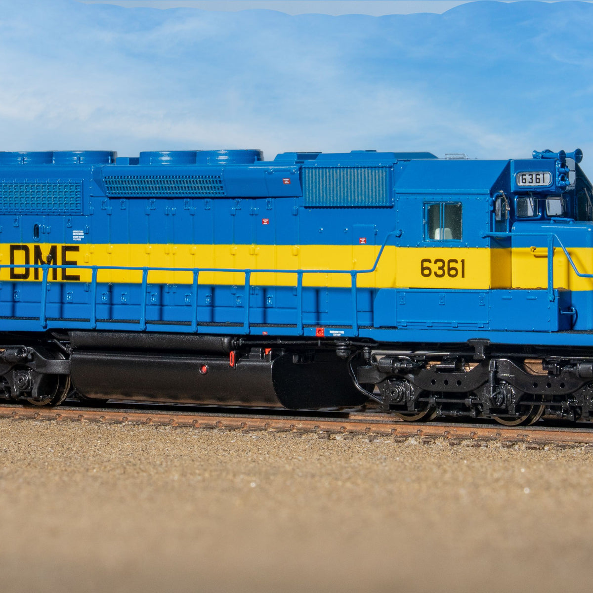 Rivet Counter N Scale EMD SD40-2, DM&E / 6361 / DCC & Sound Equipped ...