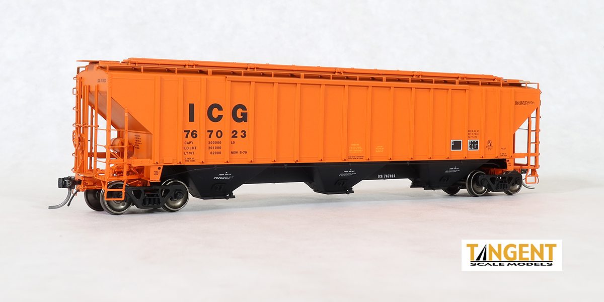 Tangent Scale Models ICG "Original 1979" PS 4750 Covered Hopper #76691 ...