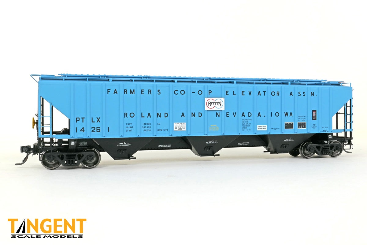 Tangent Scale Models HO Pullman Transport Leasing Company (PTLX) "Rola ...