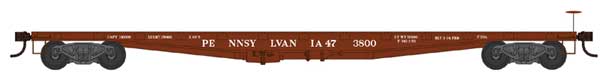 Bowser F30a 50' Flat Car PRR 1950 scheme #473800 Blt 3-34 - BOW42667 ...