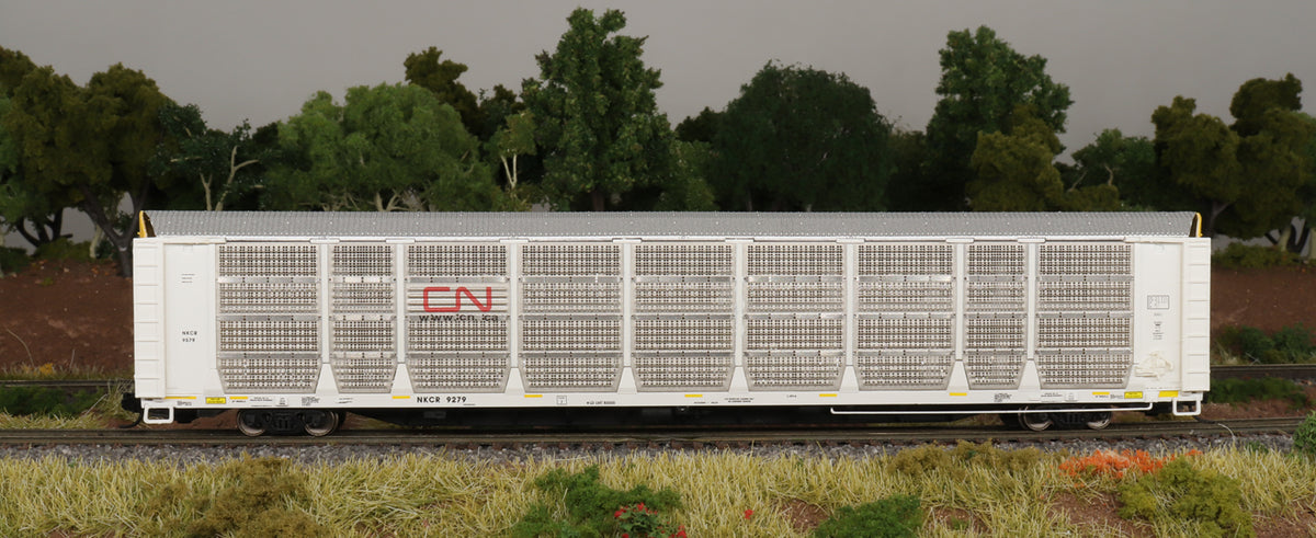 Intermounain Railway N Bi-Level Auto Rack - CN - White w/Red Logo - IM ...