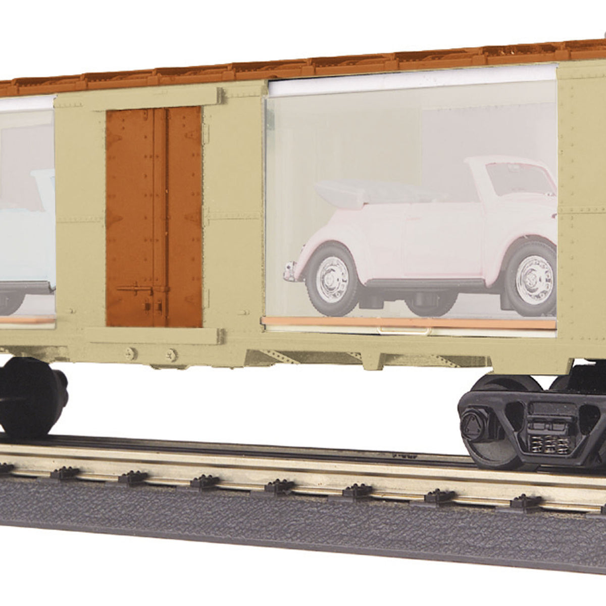 MTH - Mikes Train House MTH O 40' Window Box Car - MTH Auto Transporta ...