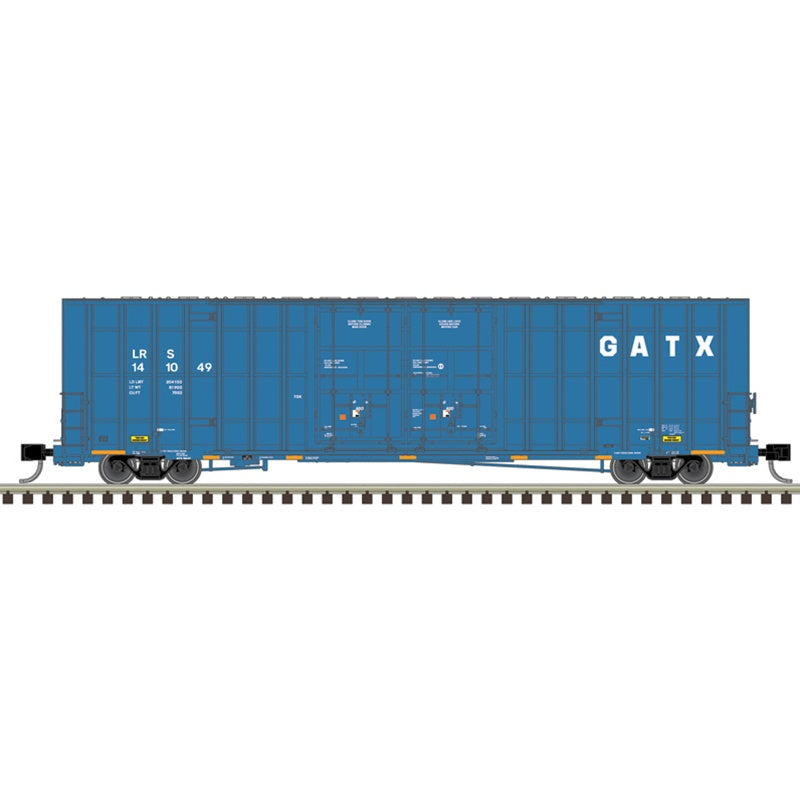 Atlas N Gunderson 7550 Double-Door Boxcar - Ready to Run -- GATX Leasi ...